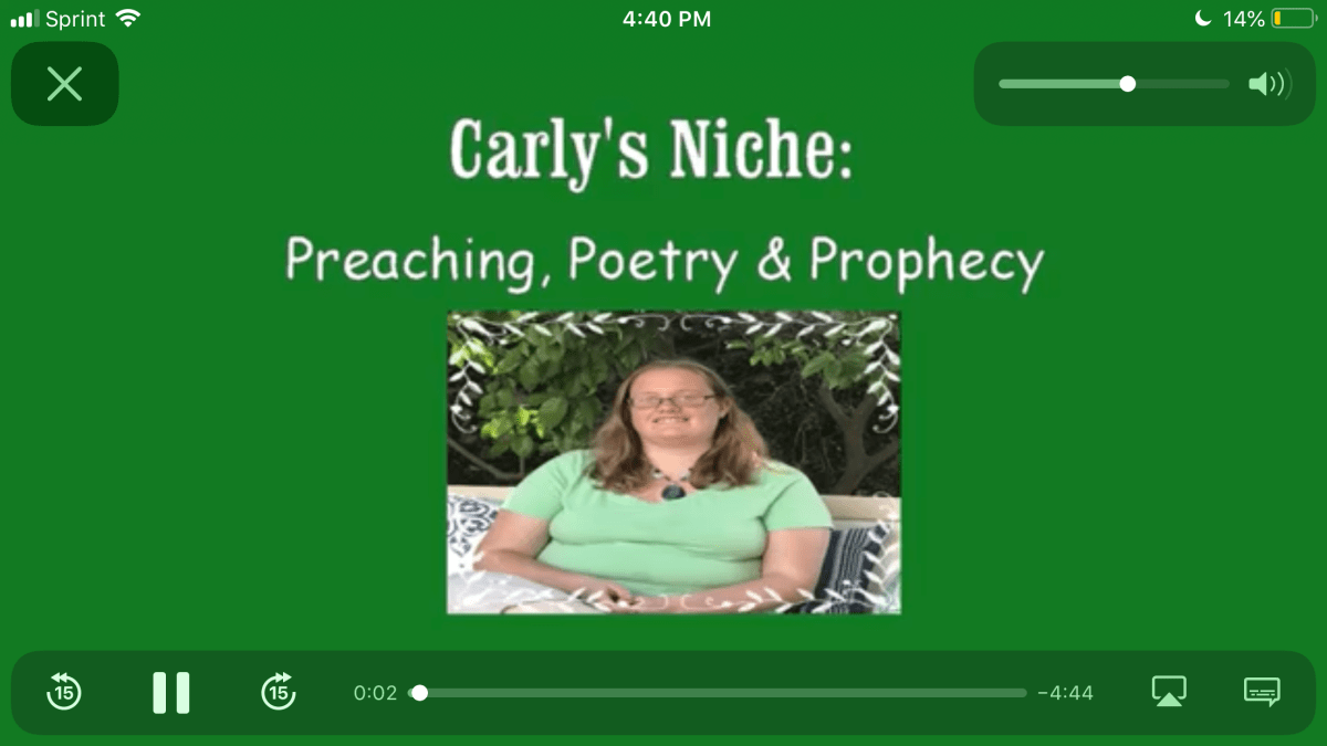 Conquering With God – Carly’s Niche | Message In Stanza